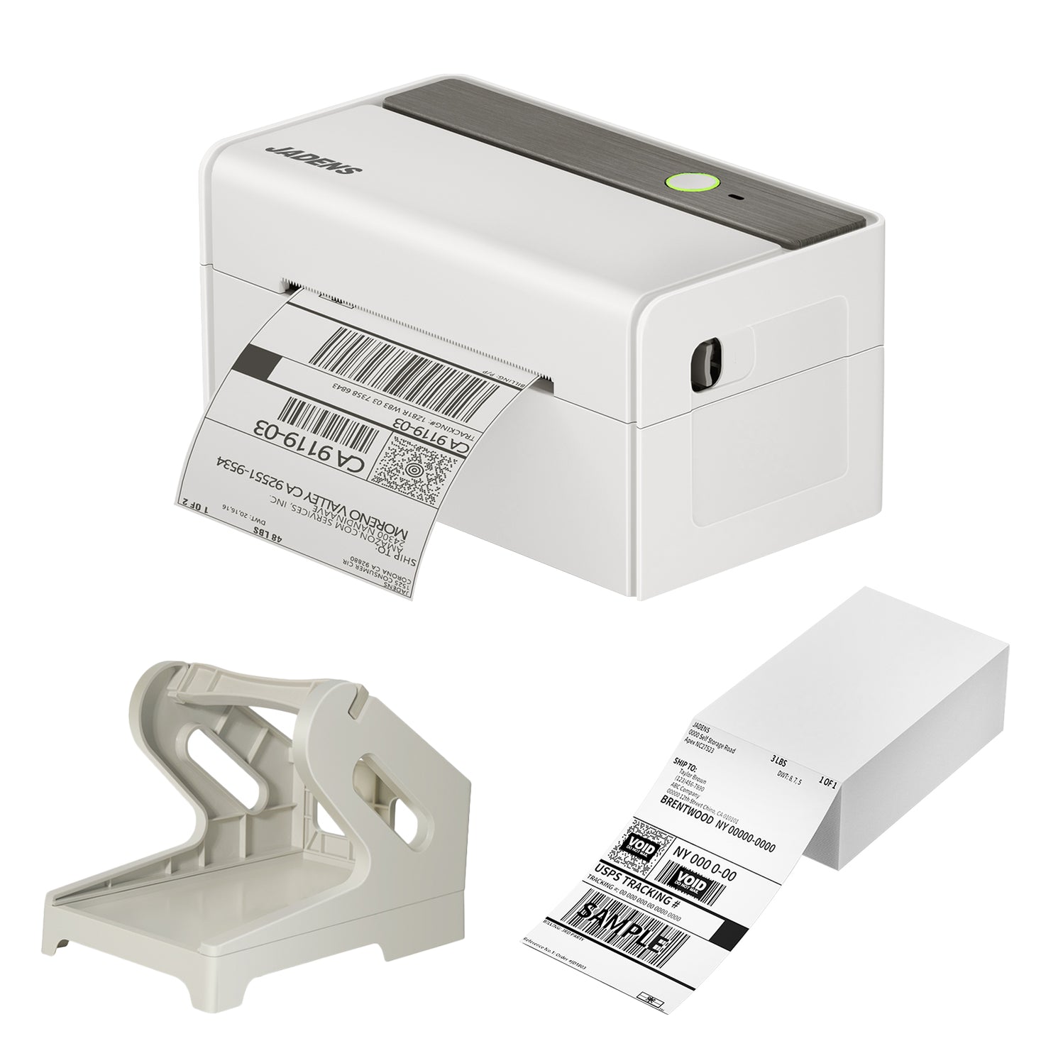 JADENS 468BT 4X6'' Thermal Shipping Label Printer Kit