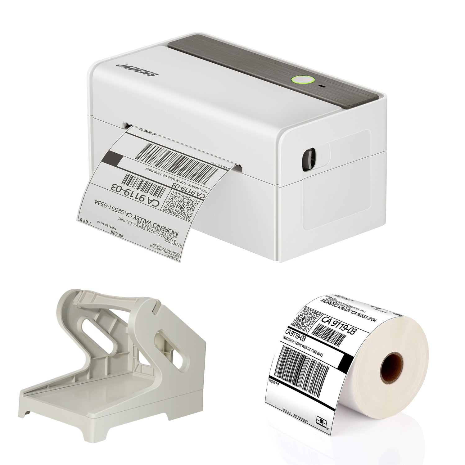 JADENS 468BT 4X6'' Thermal Shipping Label Printer Kit