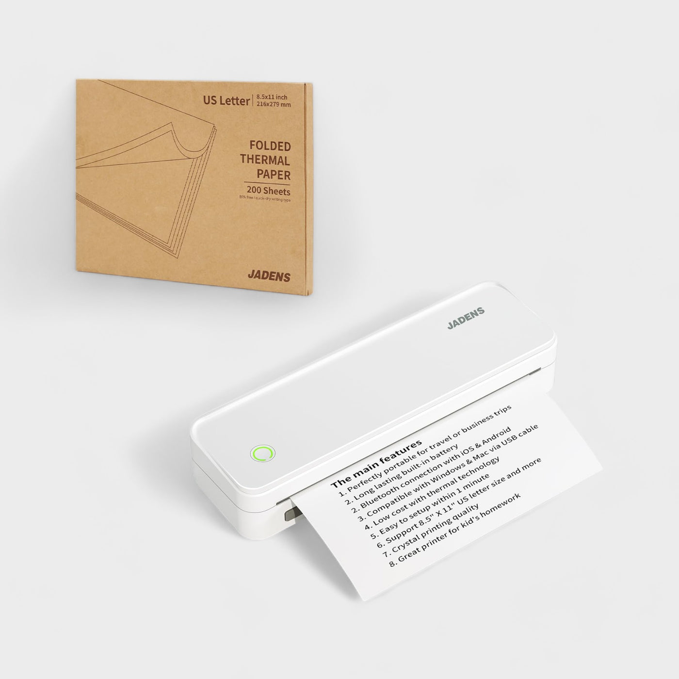 JADENS Shipping Label Printer: Fast, Clear, Affordable, Easy to use