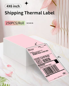 4x6 Inch Thermal Direct Shipping Labels - FanFold (250 Labels) — JADENS