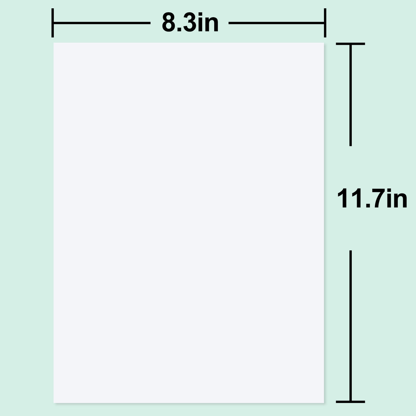 JADENS 4 Rolls Long-lasting Thermal Paper for A40 Portable Printer